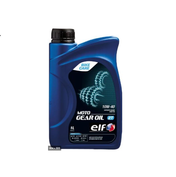 ELF MOTO 2T GEAR OIL 10W40 1L - Powered by Autocycle Centre